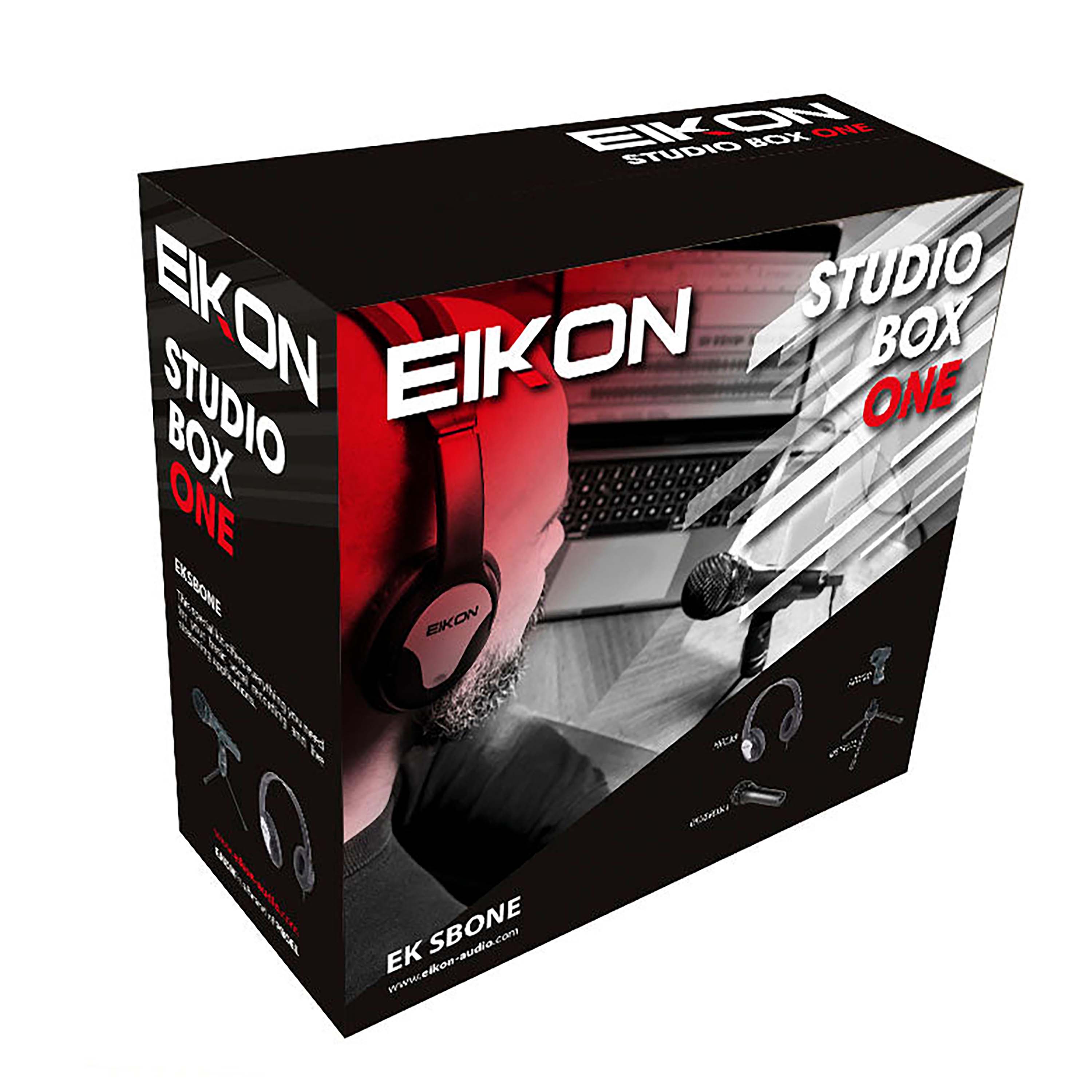 Eikon Basic Home Recording Bundle: EKUSBDM1, HFC30, DST40Tl, APM20 – Proel North America