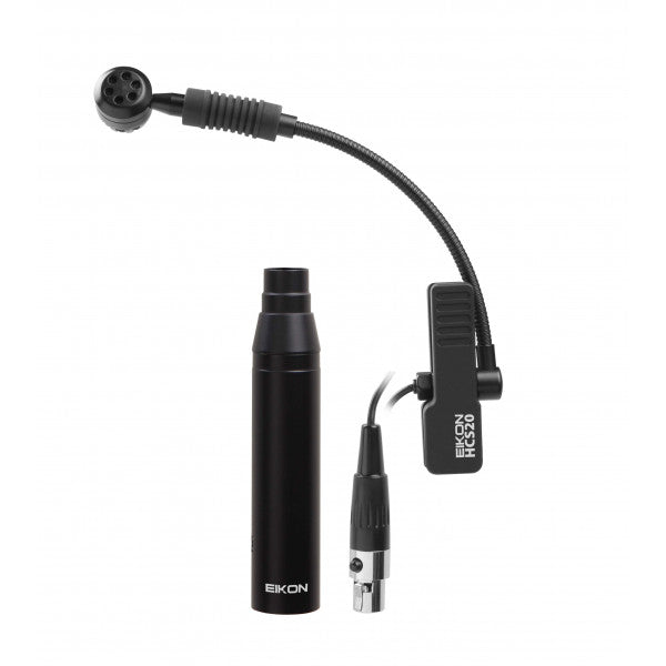 Eikon HCS20 Brass Instruments Microphone with In-Line Pre-Amp – Proel ...