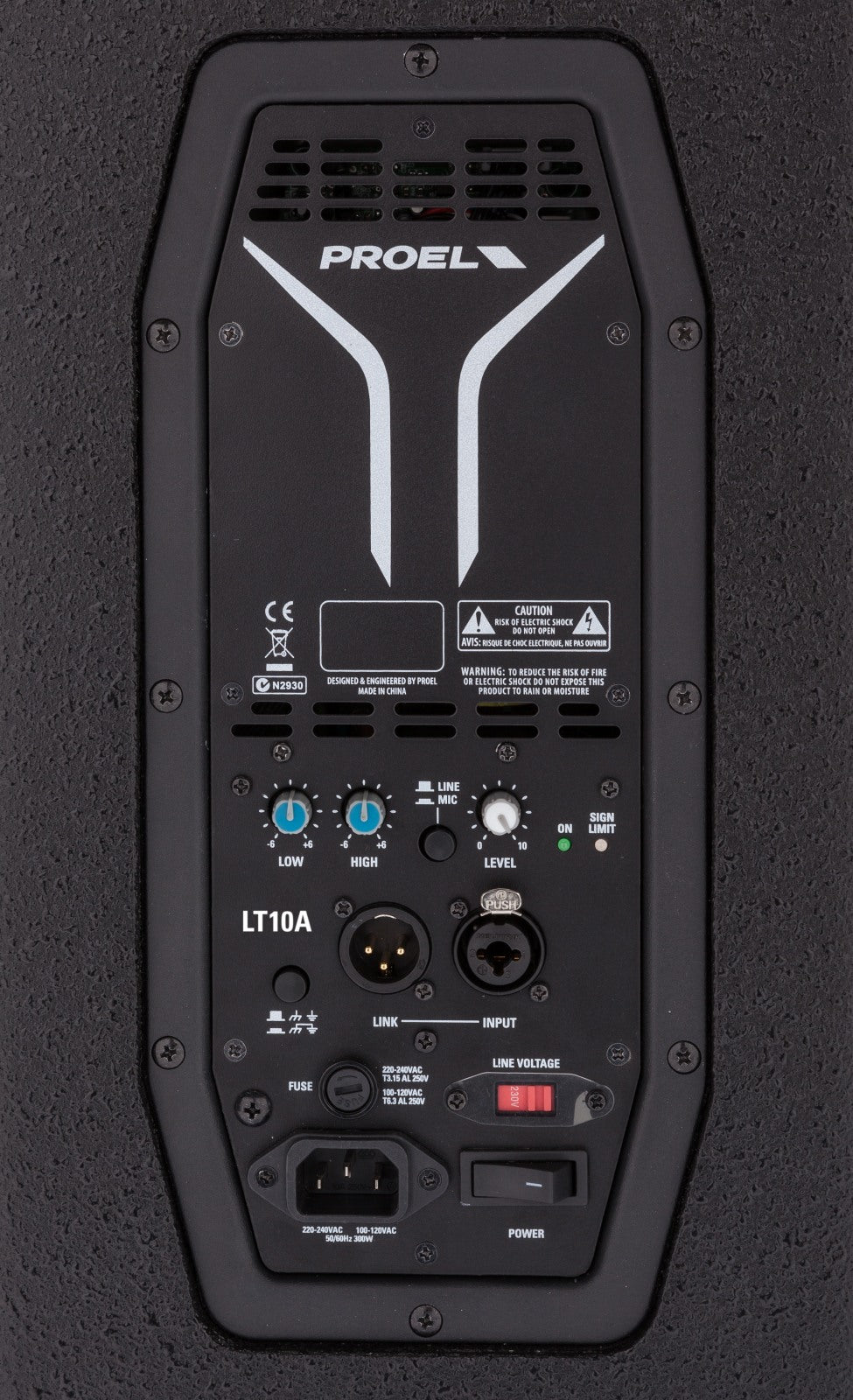 Proel LT10A LITE Series Active 2-Way 10" Loudspeaker System – Proel ...