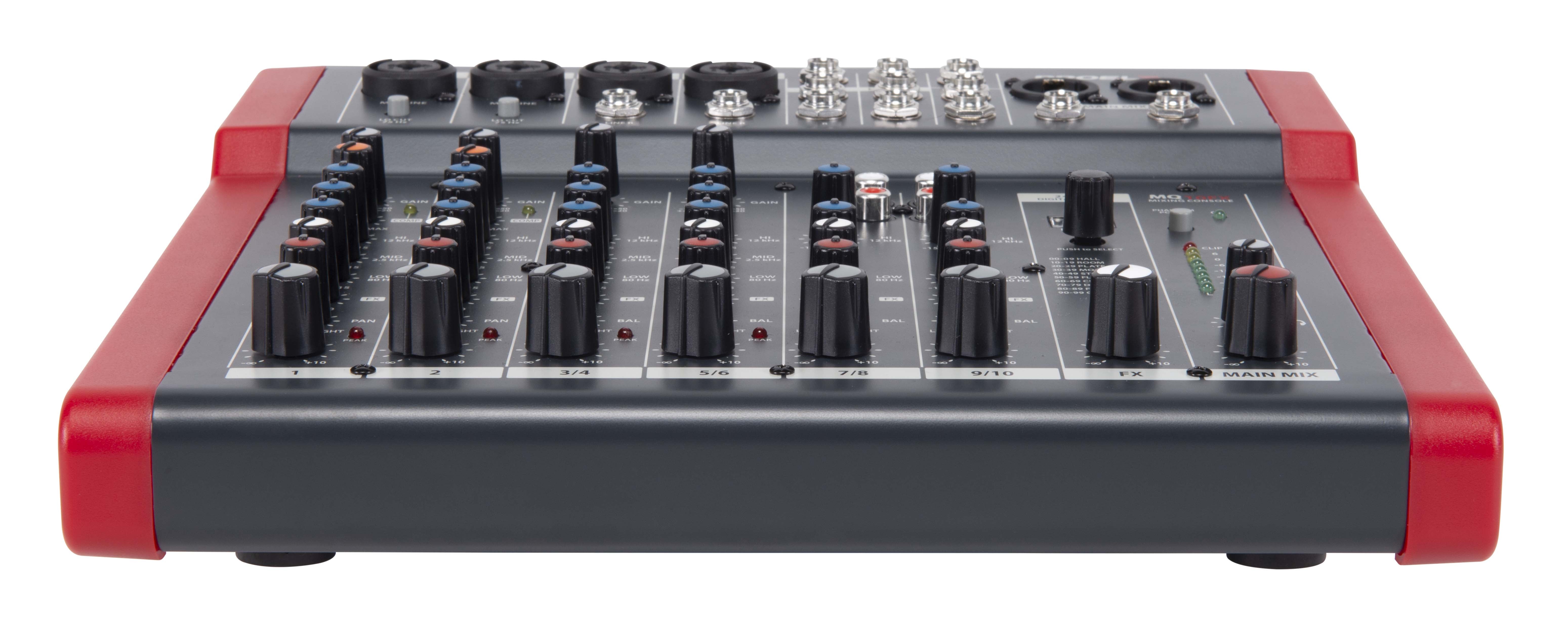 Proel MQ10FX MQ Series 10-Channel Compact Mixer with FX – Proel North ...
