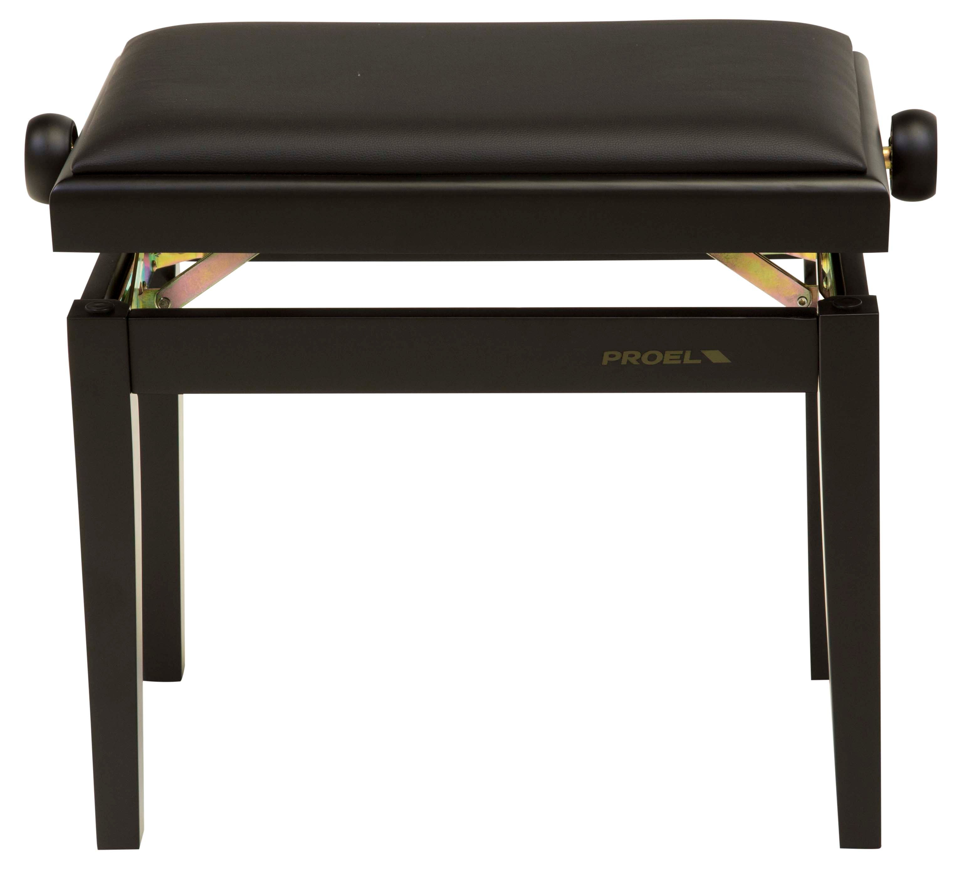 Proel PB90SSBBK Professional Wooden Keyboard Bench in Matte Black ...