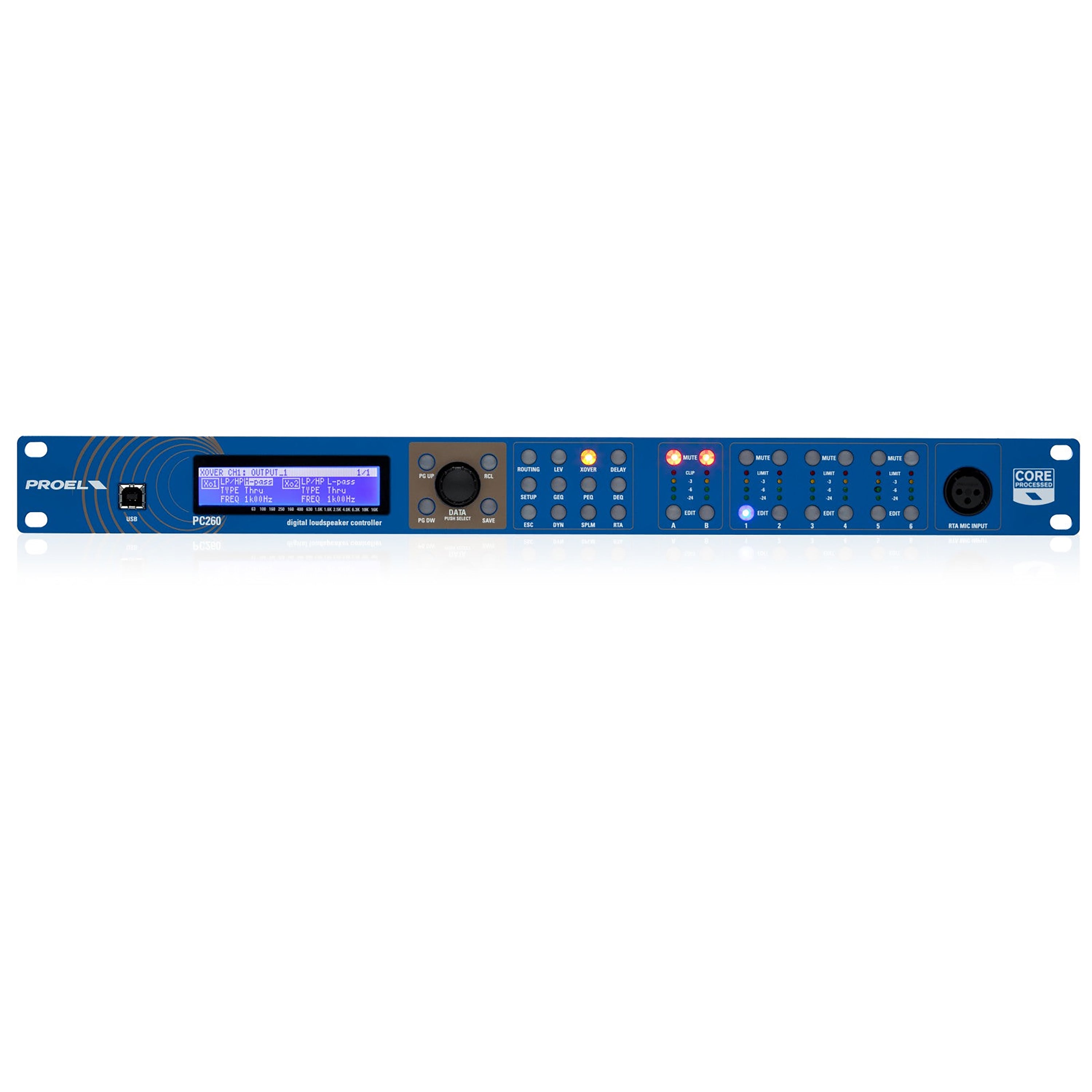 Axiom PC260 Digital Loudspeaker Controller – Proel North America