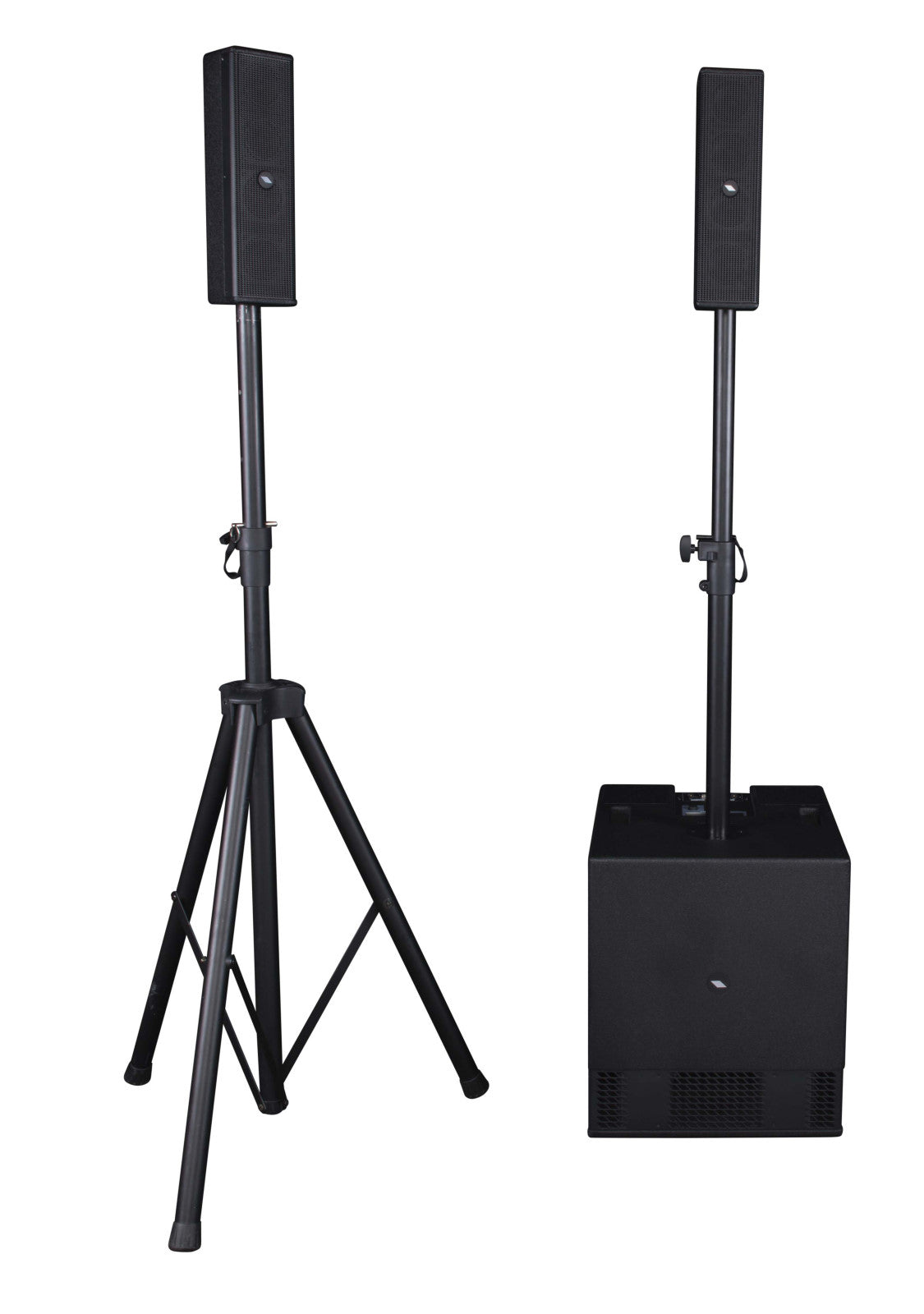 Proel SESSION4 SESSION Series 1200W Compact 2x1 Portable Array System ...